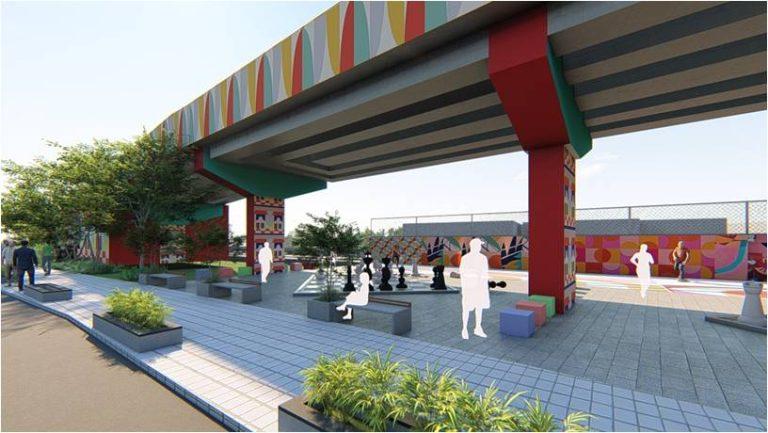 Reinventing Urban Voids Space Under Bridge, Kollam – Kerala Tourism ...